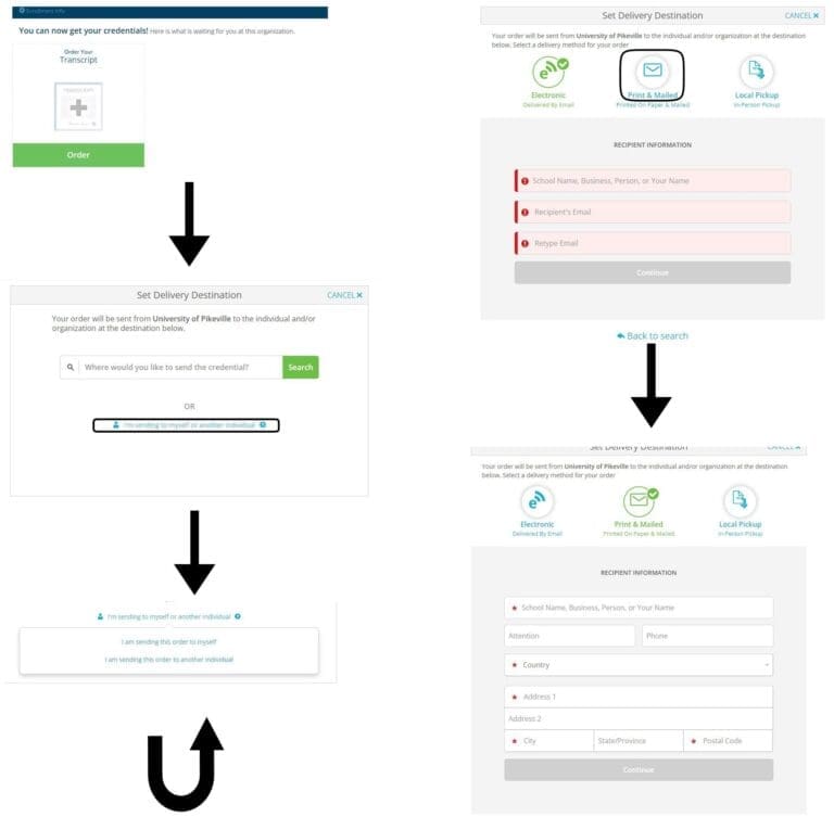 Transcript and Diploma Orders | UPIKE